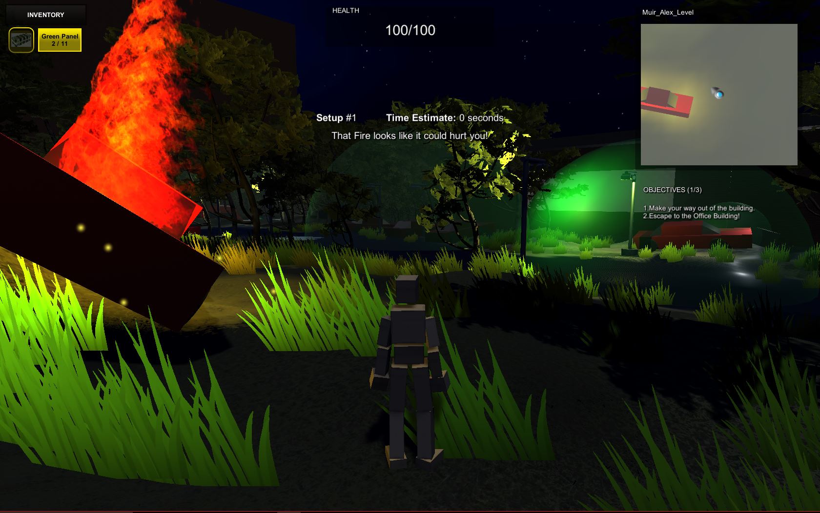 burning-car – Alex Muir – Game Designer